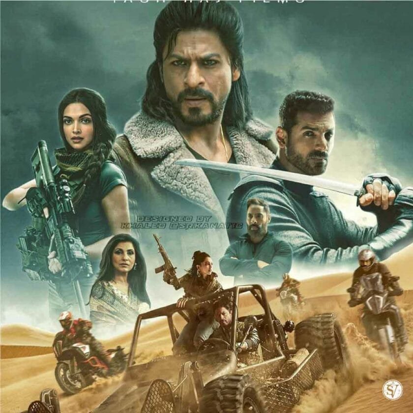 SRK's Pathaan Poster Looks Loaded With Swag